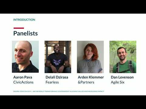 Are We _Really_ Transforming Government? Aligning Values and Measuring Impact