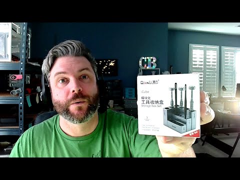 QianLi iCube tool holder unboxing