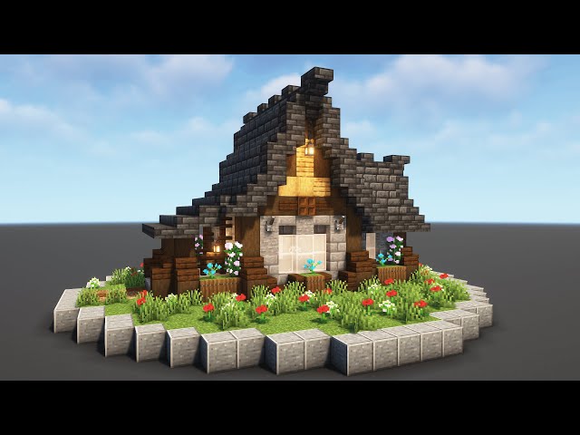 🏡🍃 Small Fantasy/Medieval House | 4 Variation Collection | Tutorial ...