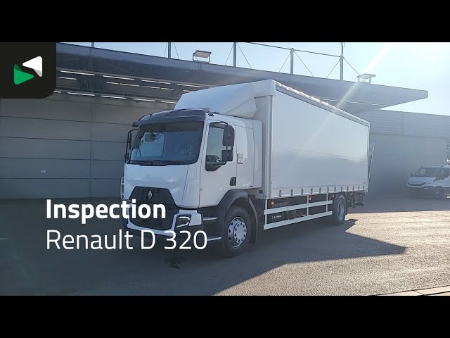 Renault D 320 4X2 Walther Curtainside Truck - BAS World