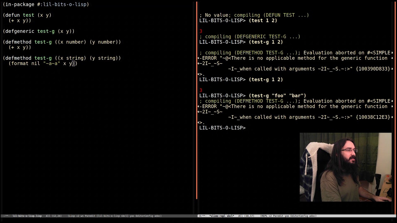 Little bits of Lisp - Generic function basics