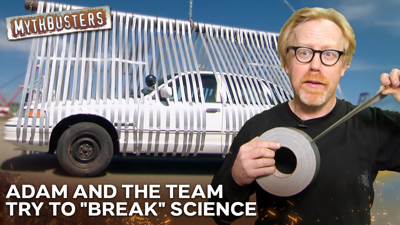 Can Duct Tape Actually Hold a Car Together? | MythBusters