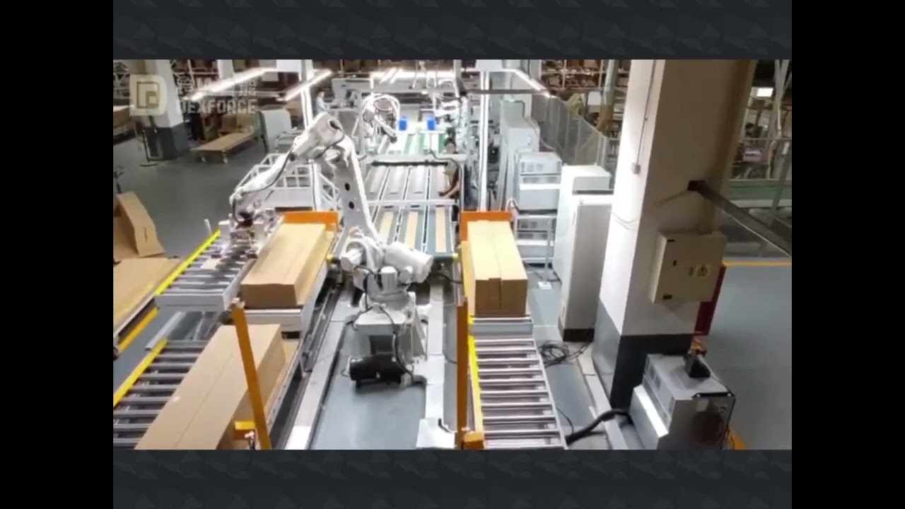 Smarter Home Furniture Industry -   vision guided Depalletizing planks