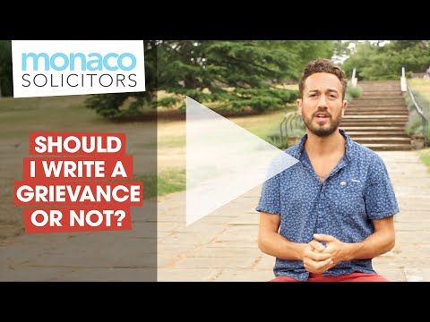 When to Consider Writing a Workplace Grievance Letter