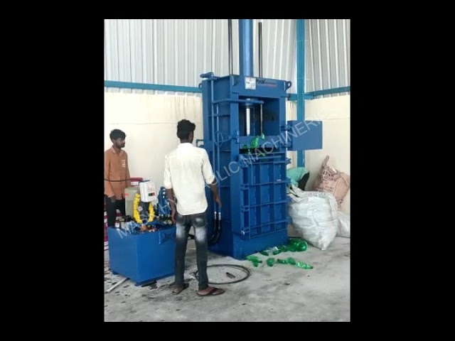 Plastic Press - PET Bottle Baling Machine Manufacturer from Ahmedabad