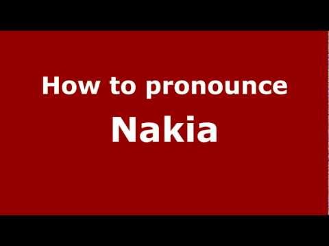 How to Pronounce Nakia - PronounceNames.com