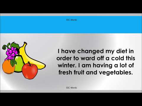 WARD OFF Idiom 245 # Meaning and five sentences # SSC Words