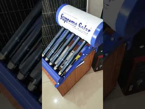 solar water heater || Supreme solar system ||
