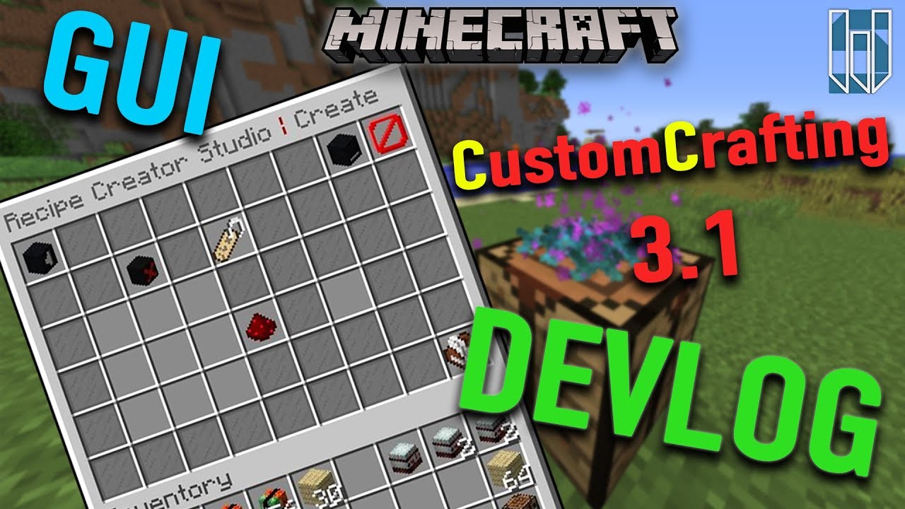 CustomCrafting 3.1  |  devlog  1 ► Minecraft Spigot Plugins
