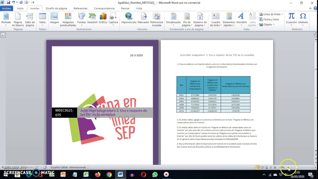Tutorial Integrative Activity 2 Module 1