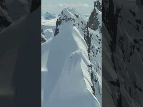 Johnny Collinson: ALL IN on This INSANE AK Ski Line! 🤯