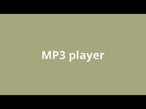 what is the meaning of MP3 player