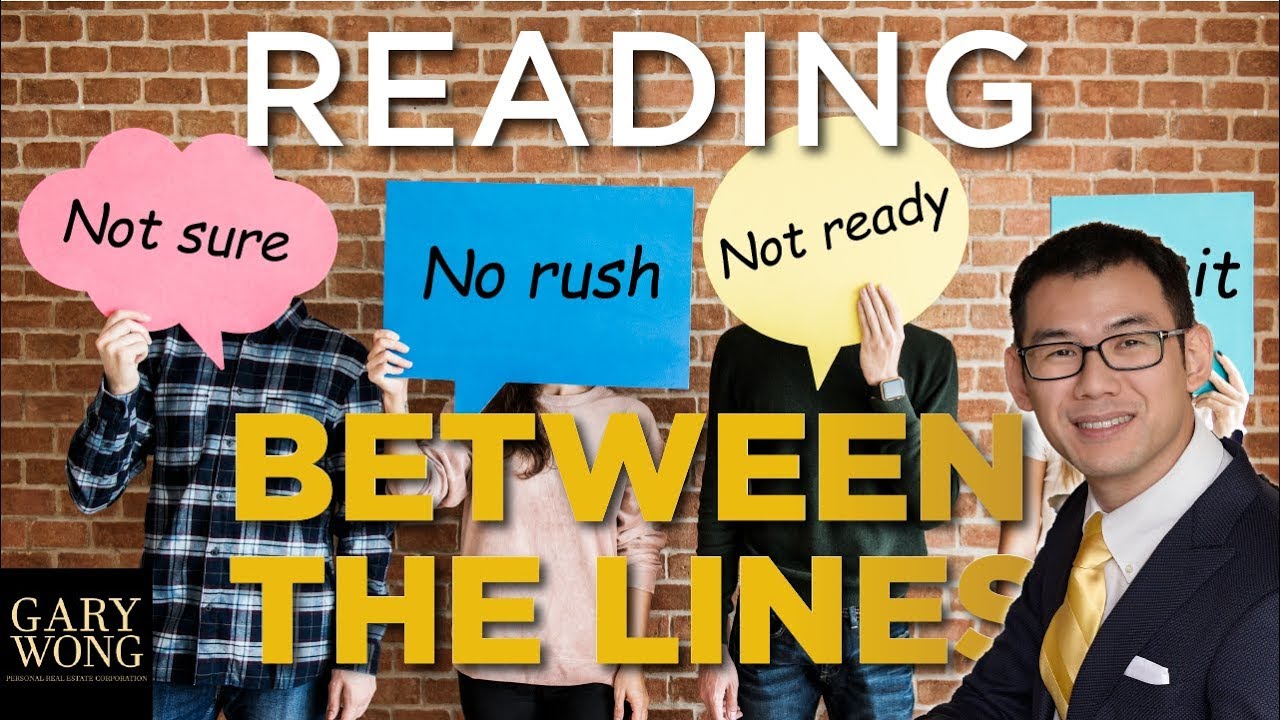 How To Read Between The Lines, What They Say and What To Do