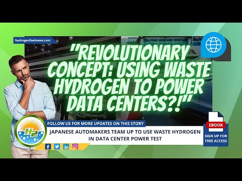 Japanese Automakers Harness Waste Hydrogen to Fuel Data Centers