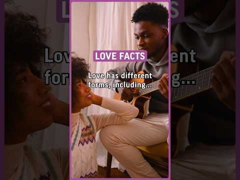 Love has different forms, including romantic love, platonic love, familial love, and self-love #love