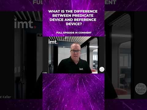 What is the difference between predicate device and reference device?