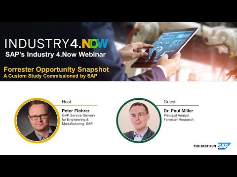 SAP Smart Manufacturing with Industry 4.Now