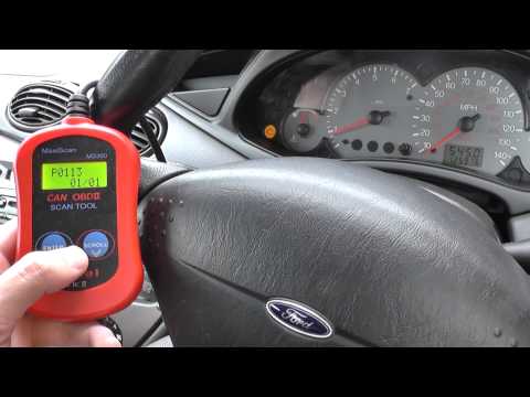 Ford Engine Light Code P0113 Erase Engine Light MS300