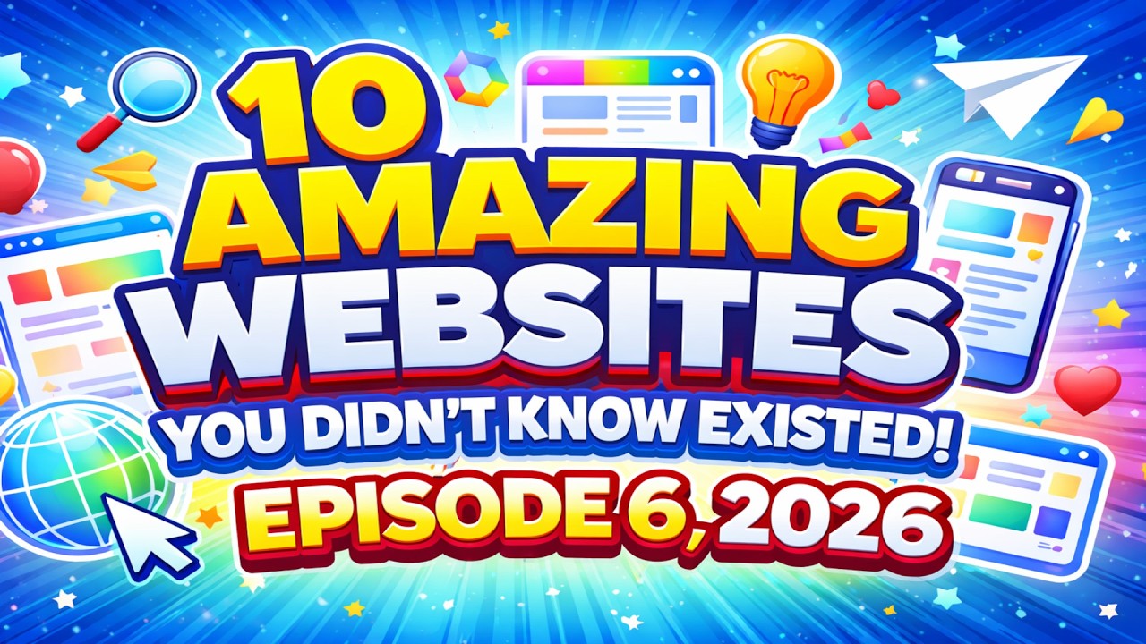 10 Amazing Websites You Didn't Know Existed! Episode 6 (2026)