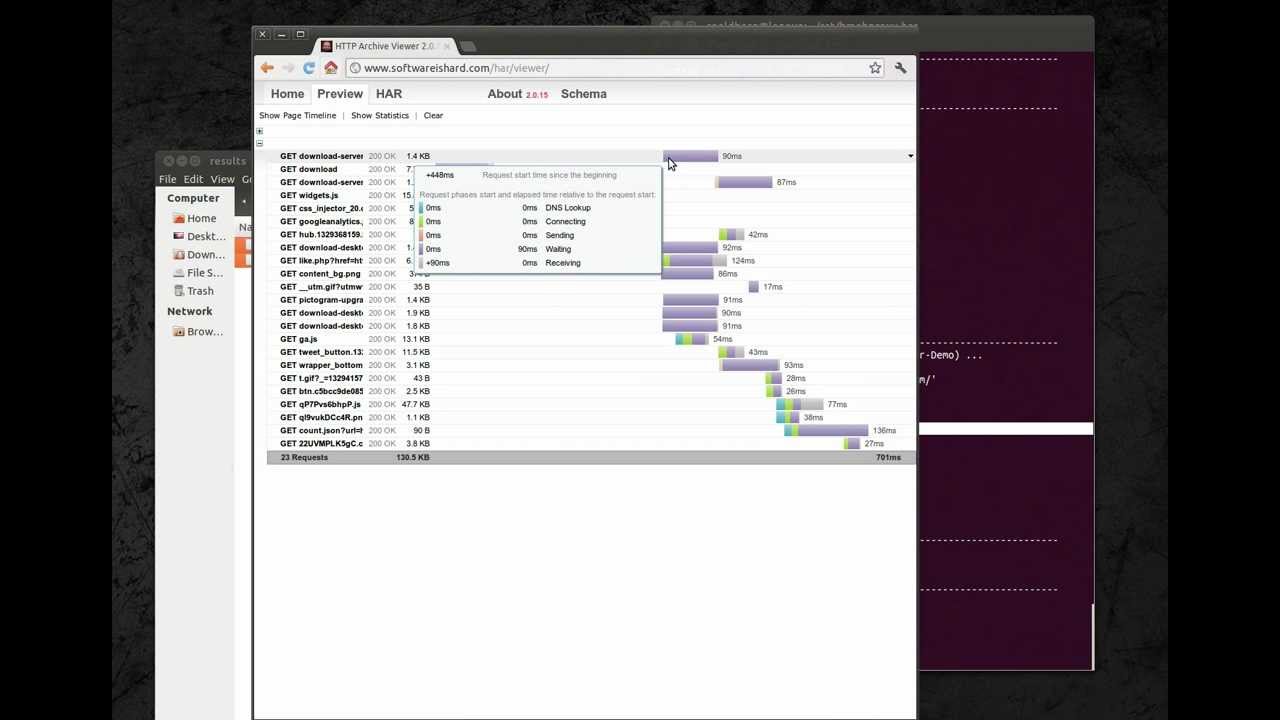SST - Performance Tracing with Browsermob Proxy (preview)