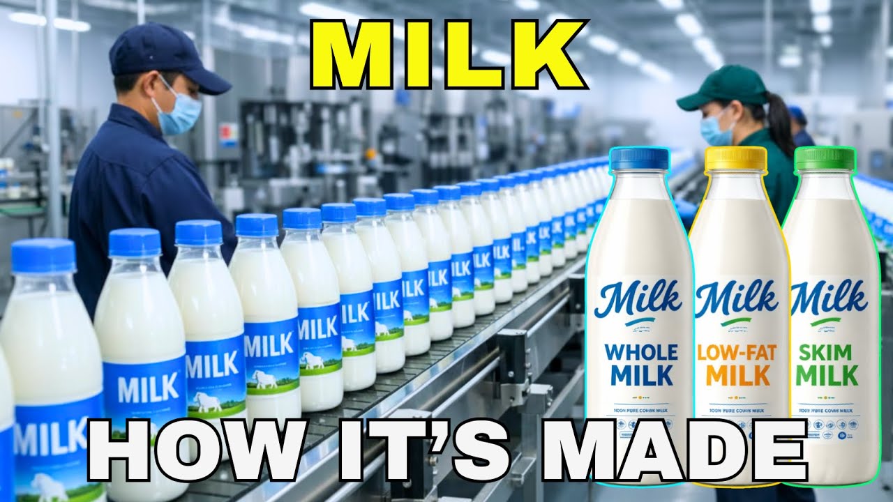 How Milk Is Actually Made – The Real Difference Between Milks