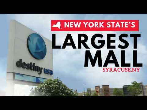 Look inside New York’s Biggest Mall Destiny USA.