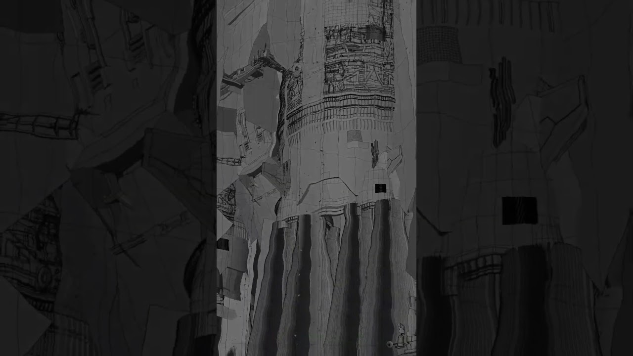 white Model VS Rendered #blender