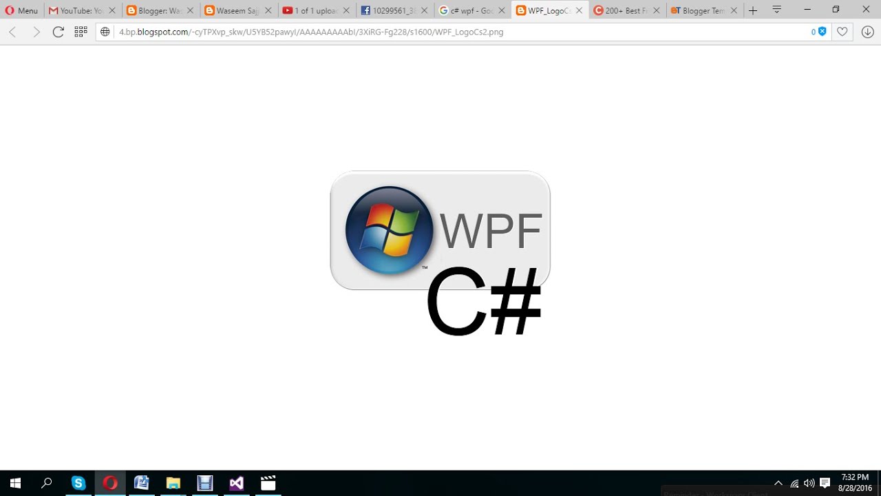 How to Developer Desktop Applications in C#, WPF Part 1