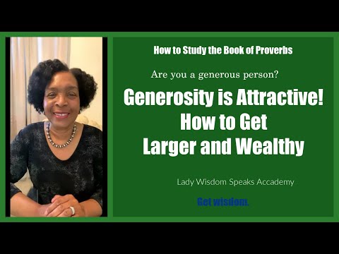 Spirit of Generosity vs Act of Giving what’s the difference? /Lady Wisdom Speaks! Academy is live!
