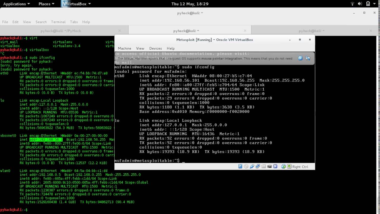 Python: Network Scanner with Exploit Db