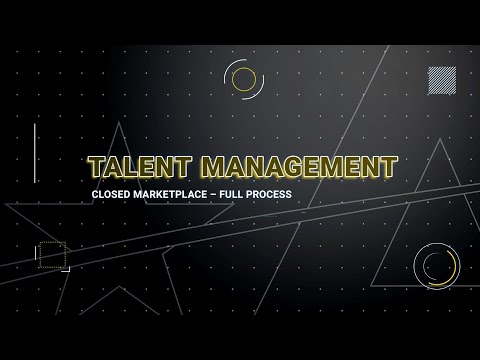 IPPS-A Release 3 Functionality Demonstration: Talent Management - Closed Marketplace Full Process