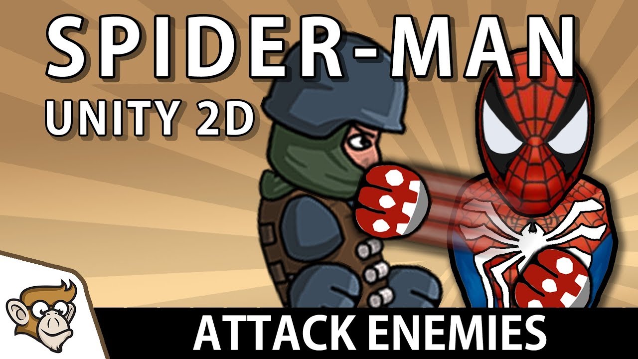 Making Spider-Man in Unity 2D: Attack Enemies