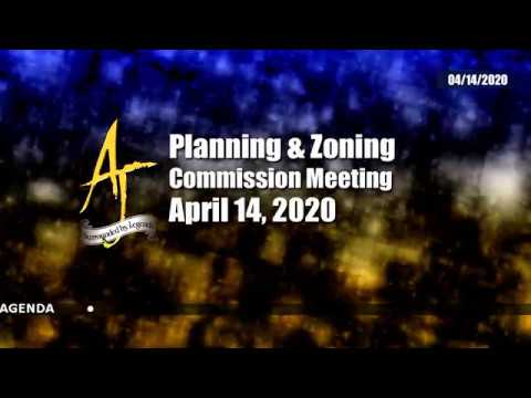 City of Apache Junction Planning & Zoning Meeting 4/14/2020