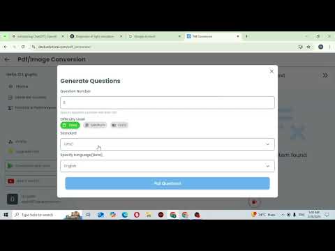 AI QUIZ MAKER FOR TEACHERS