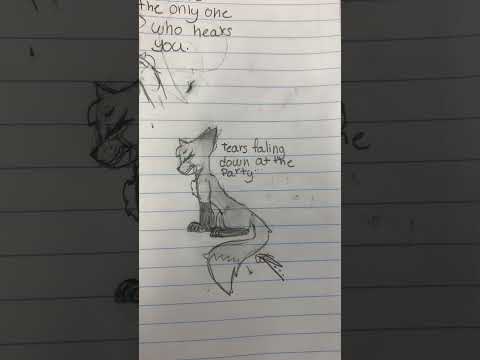 Fox therian drawing! #therian #therianthropy #fox #art