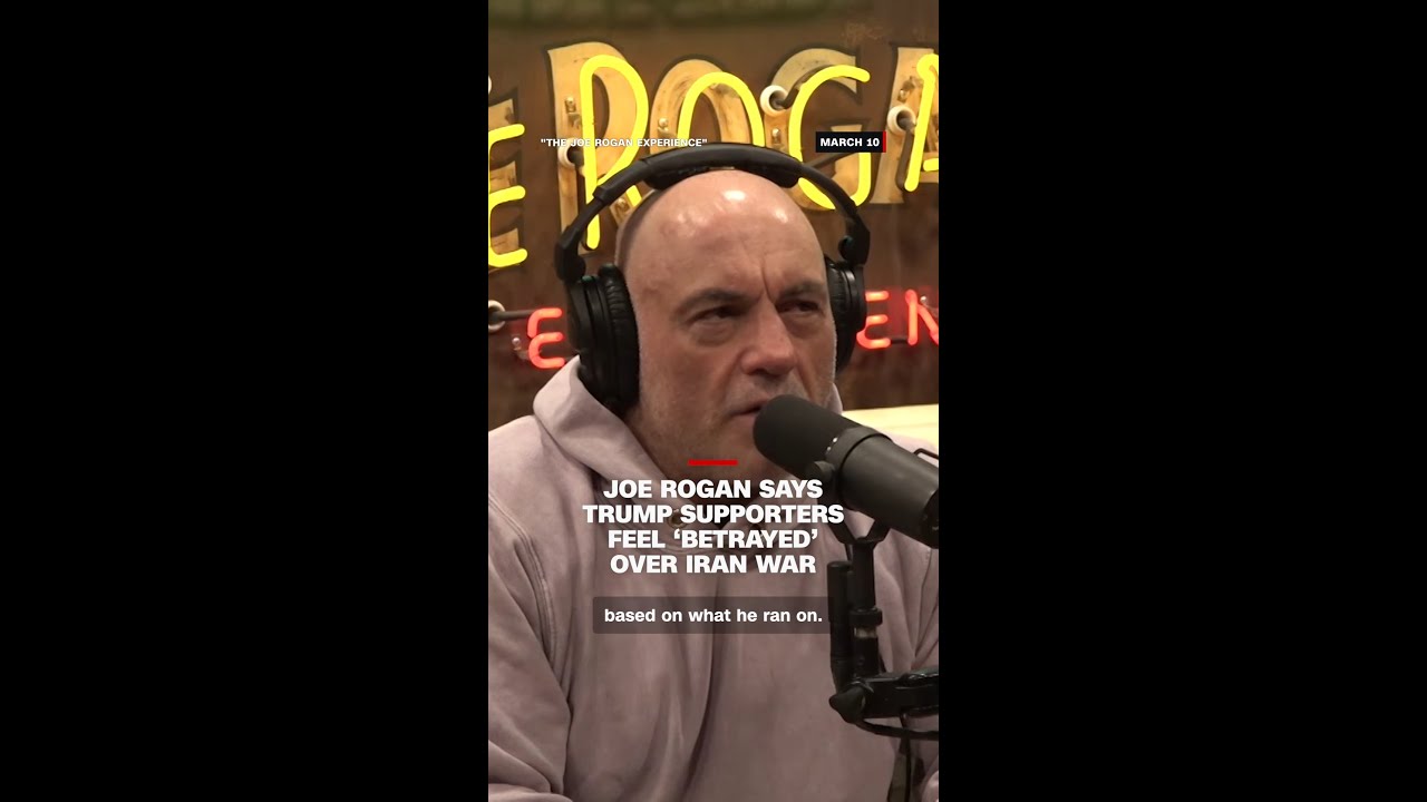 Joe Rogan says Trump supporters feel ‘betrayed’ over Iran war