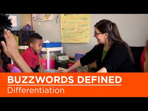 Education Buzzwords Defined: What is Differentiation?