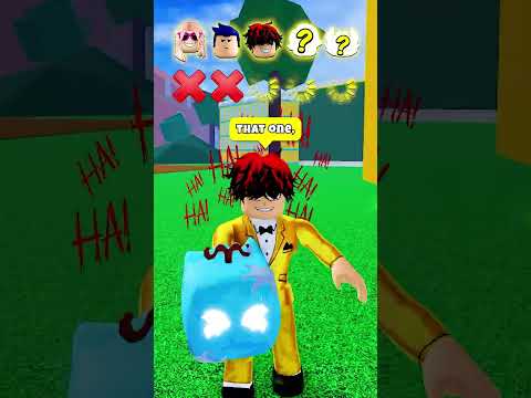 #POV I pretended to be POOR to see if PEOPLE are GENTILES at Blox Fruitsβ¦ π #shorts