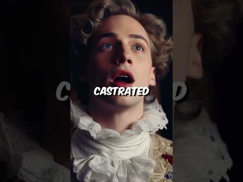 Insane Cost Of CASTRATED Opera Singers