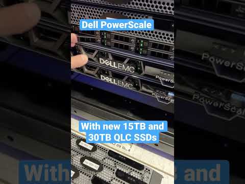 Dell PowerScale now has support for high capacity QLC SSDs. We have a full report with performance.