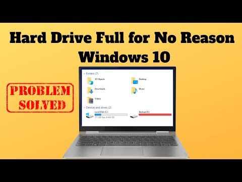 Hard Drive Full for No Reason Windows 10