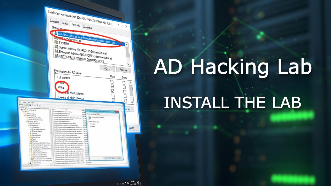Installing Your Active Directory Lab Environment