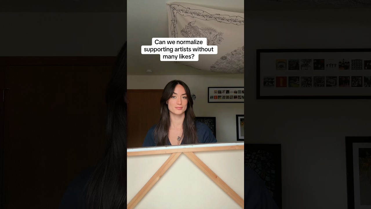 Where Energy Becomes Form—Intuitive Art Reveal #artreels #art #painting