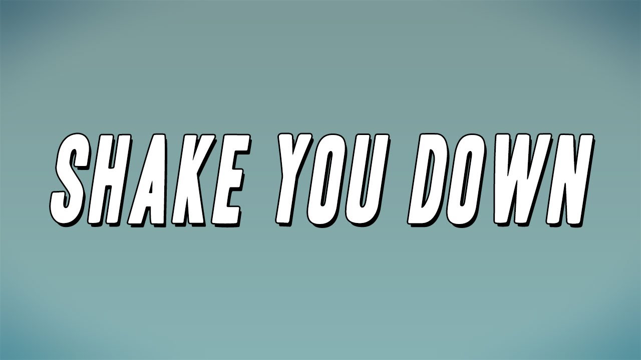 Gregory Abbott - Shake You Down (Lyrics)