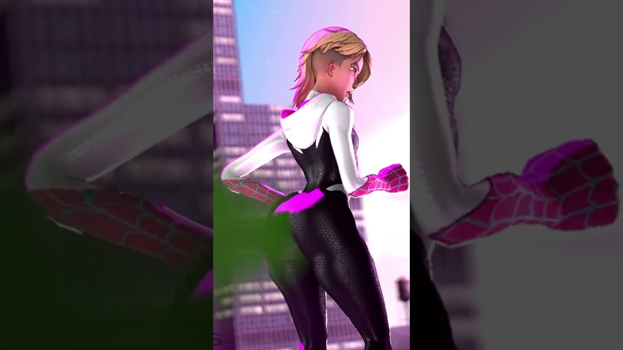 Spider-Gwen Girl Fart Animation #fart #animation