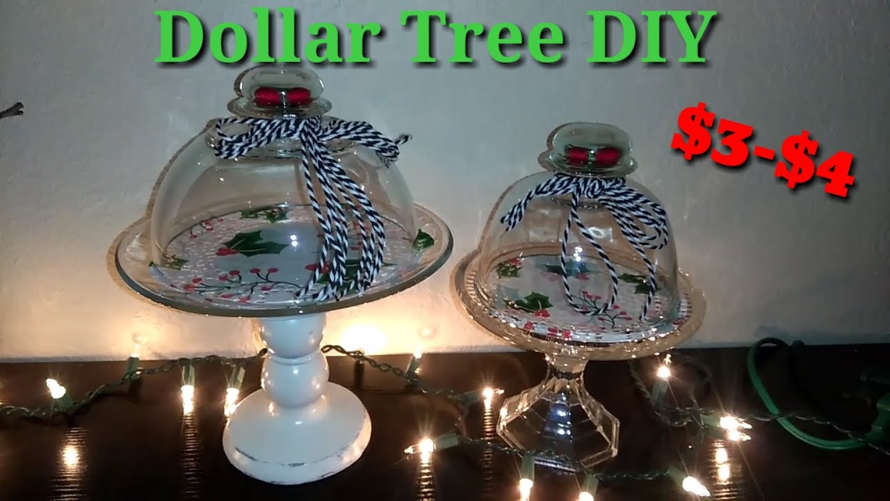 Cake Dome with Stand / Cloche with stand / 11/17/17