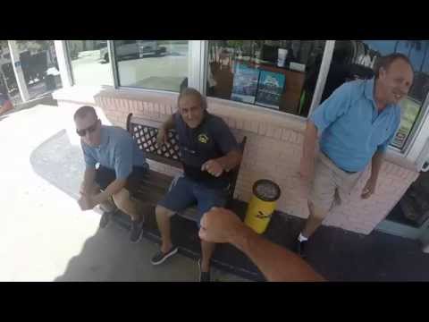 MEET MY FRIENDS AT GREY'S SUNOCO ON PALM BEACH! ...YO!