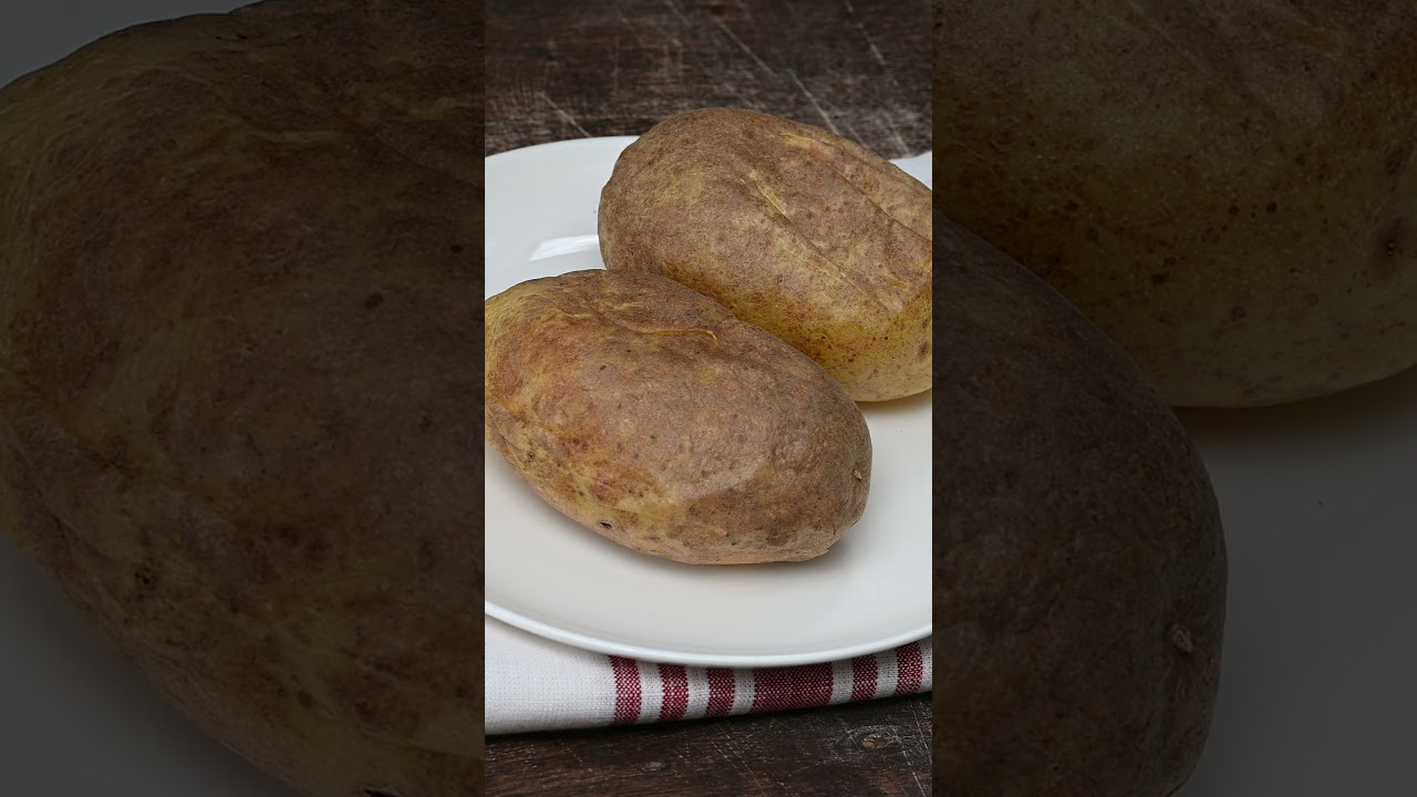 Make a quick and easy microwave baked potato in under 10 minutes. Delicious, easy side dish or main!