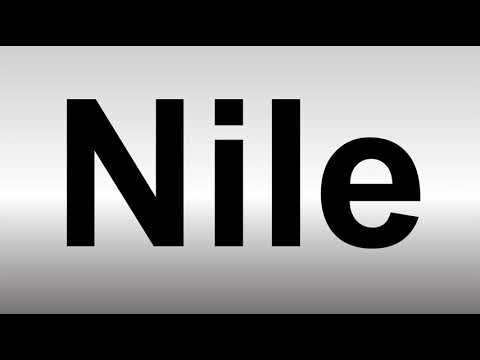 How to Pronounce NILE