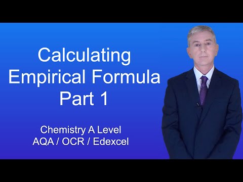 A Level Chemistry Revision "Calculating Empirical Formula Part 1"